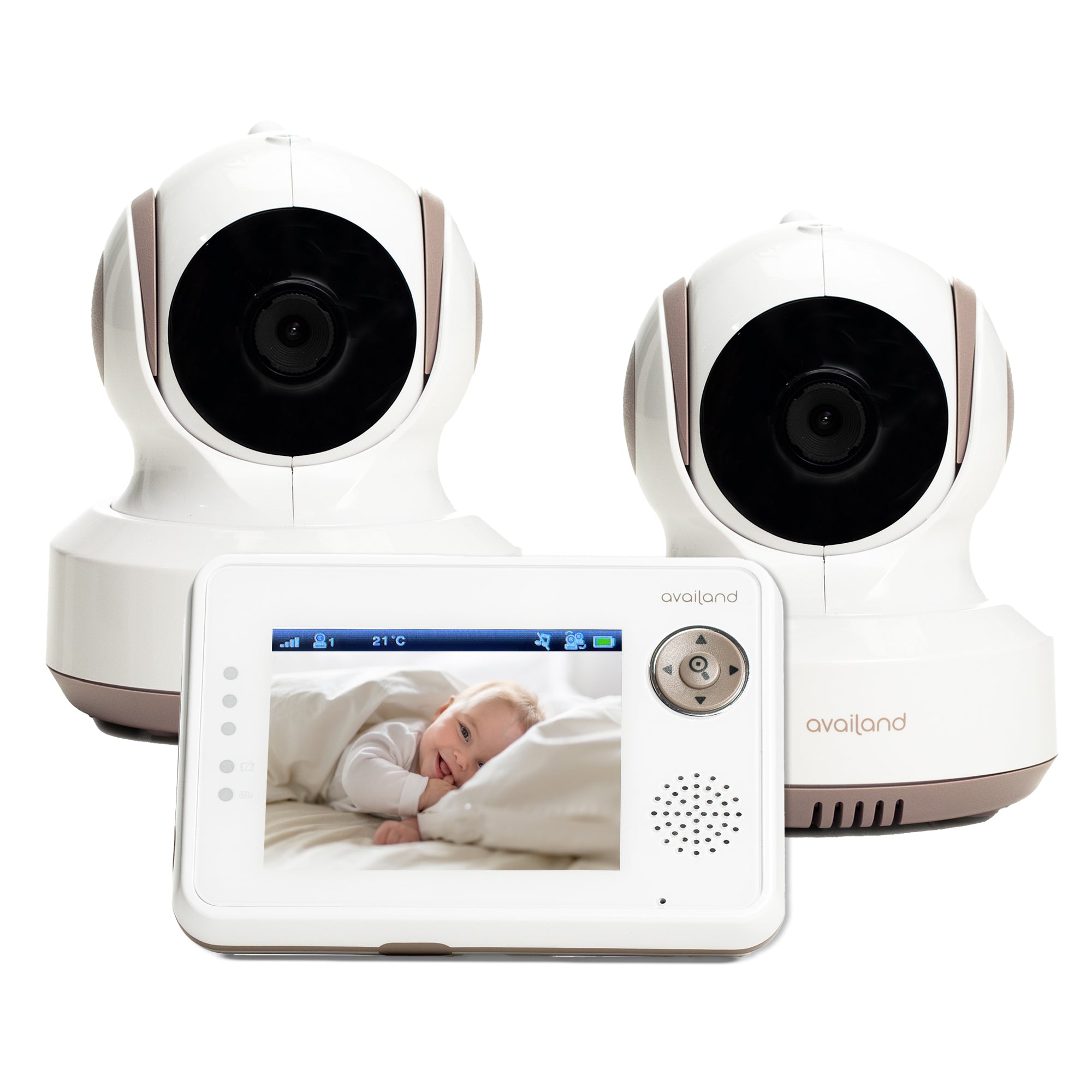 Availand Follow Baby 2 Cameras Baby Monitor